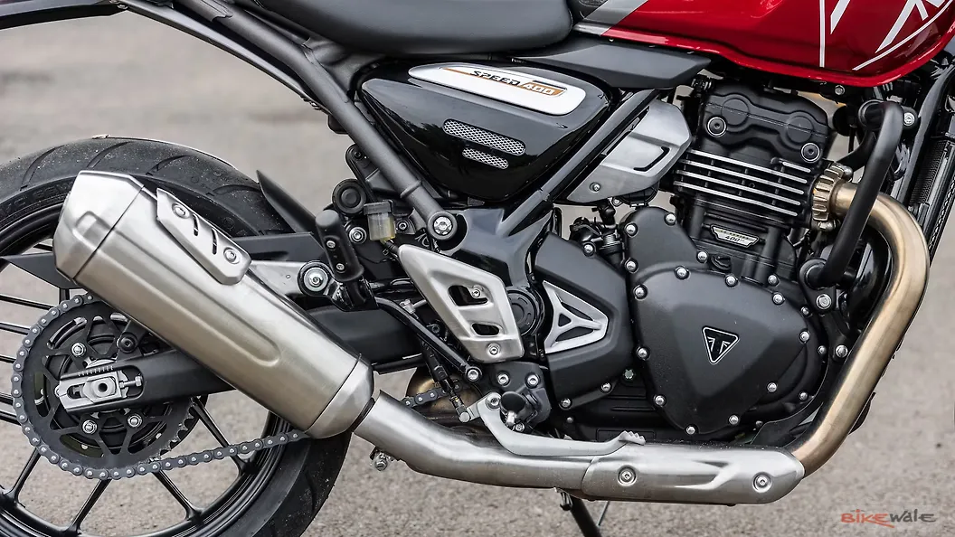 Triumph Speed 400 Engine Crash Guard Image – BikeWale