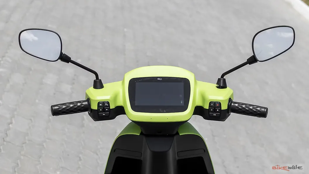 OLA S1 Air Instrument Cluster Image – BikeWale