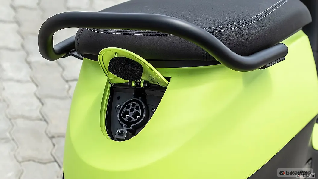 OLA S1 Air Electric Bike Charging Input Plug Image – BikeWale