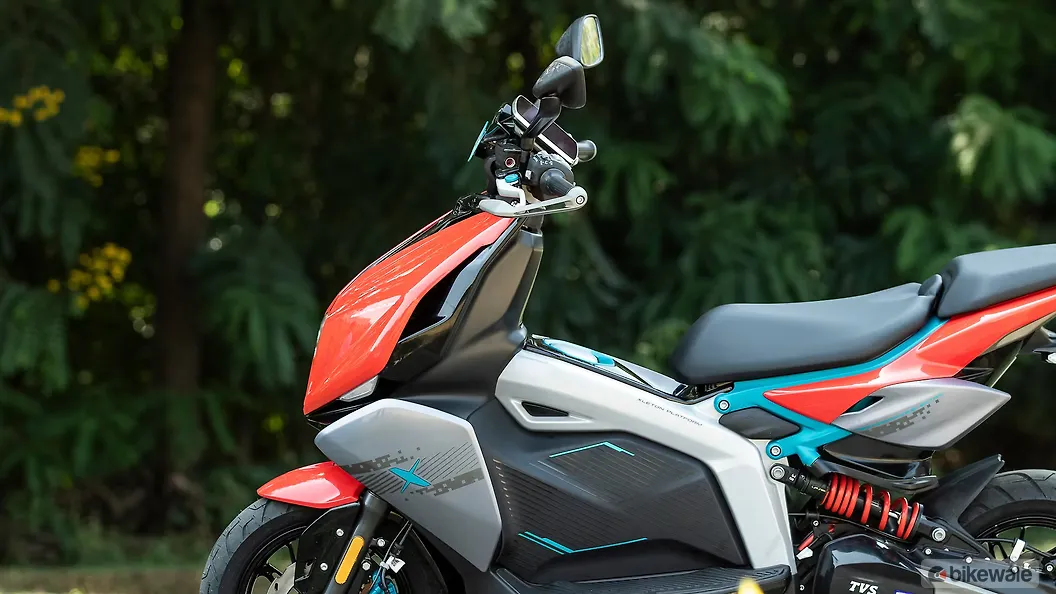 TVS X Bar End Weight Image – BikeWale