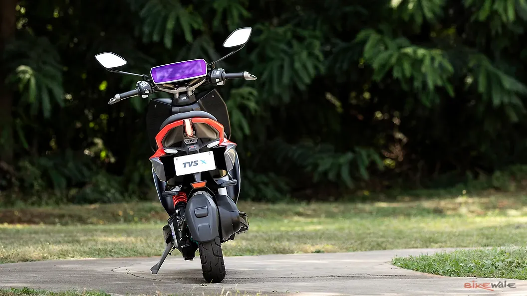TVS X Rear View Image – BikeWale