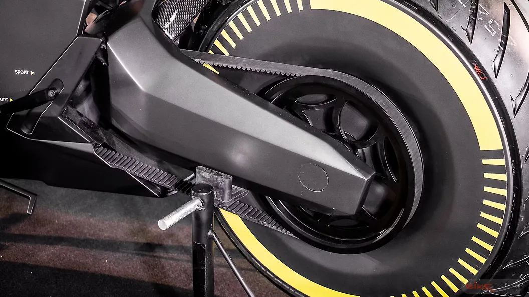 OLA Diamondhead Drive Belt and Sprocket Image – BikeWale