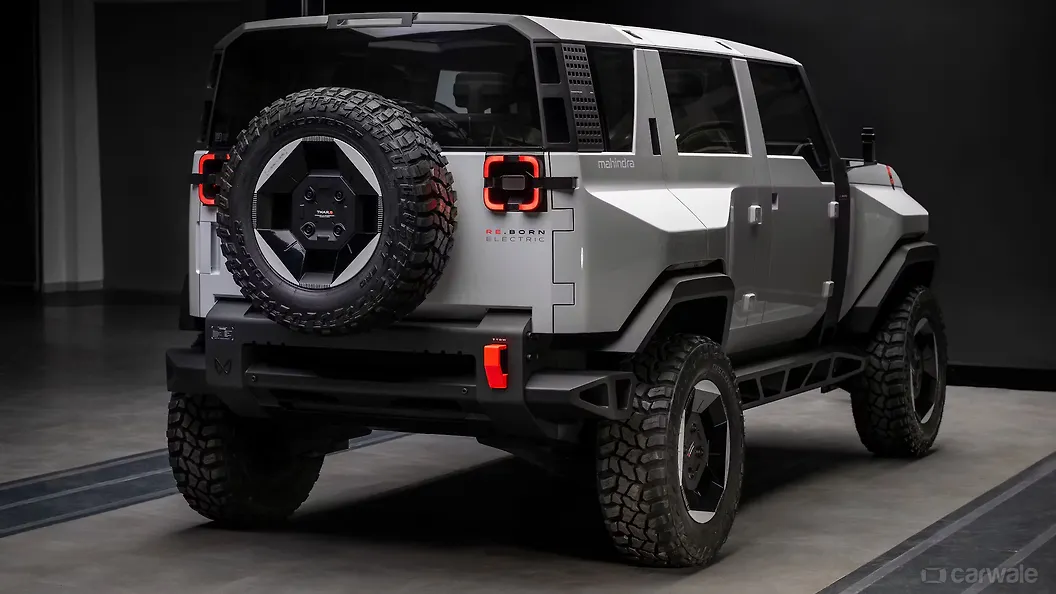 Thar.e Rear Badge Image, Thar.e Photos in India - CarWale