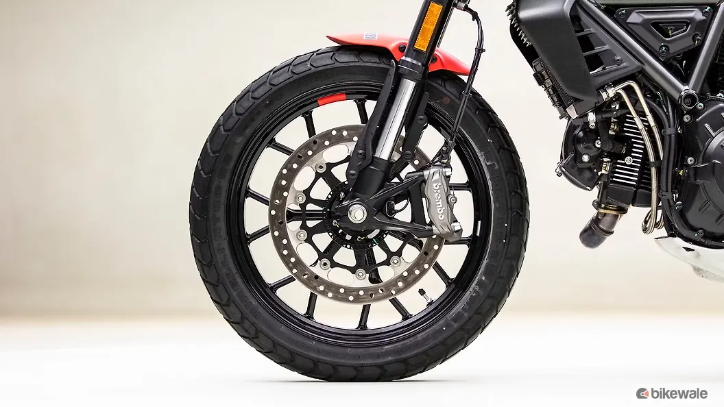 Ducati Scrambler Full Throttle Front Alloy Wheel Image – BikeWale