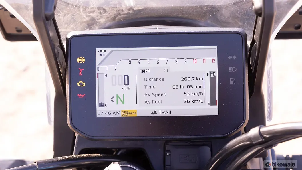 Hero Xpulse 210 Trip Meter Image – BikeWale