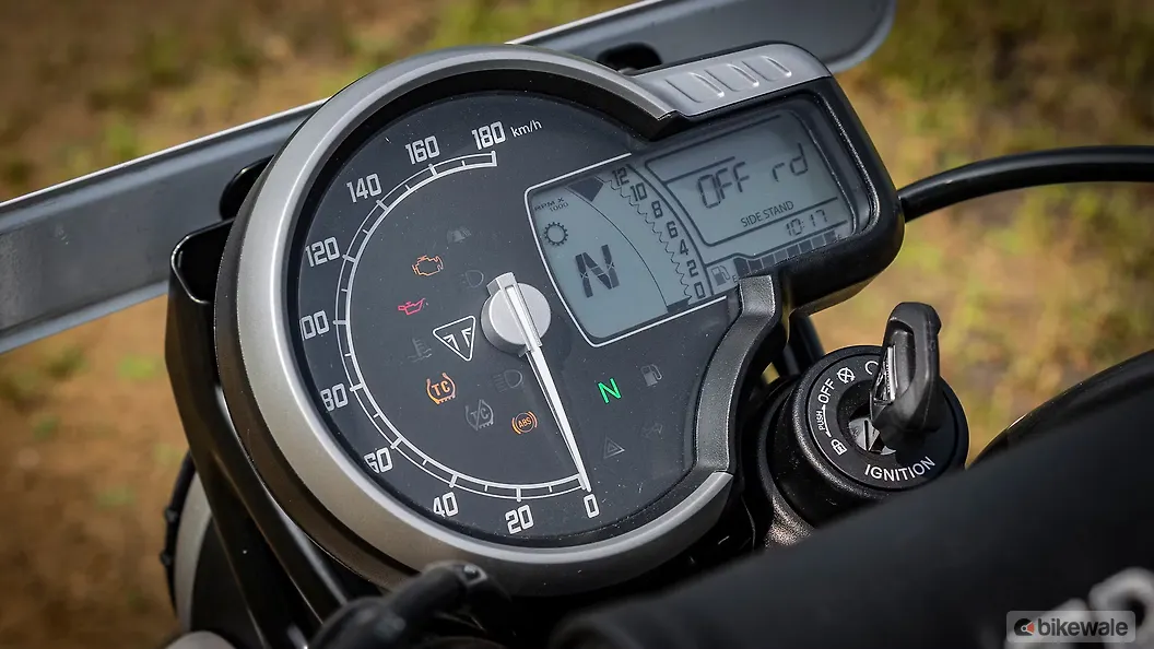 Triumph Scrambler 400 X TFT / Instrument Cluster Image – BikeWale