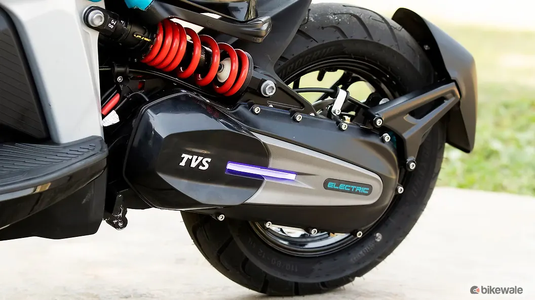 TVS X Rear Swing Arm Image – BikeWale