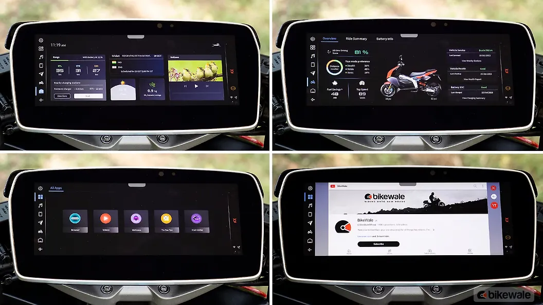 TVS X Instrument Cluster Image – BikeWale