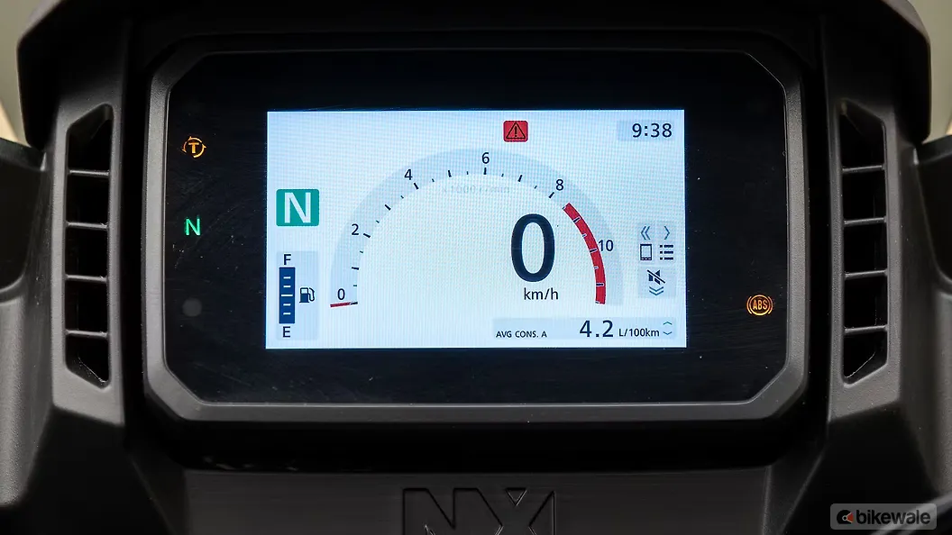 Honda NX500 Average Speed Indicator Image – BikeWale