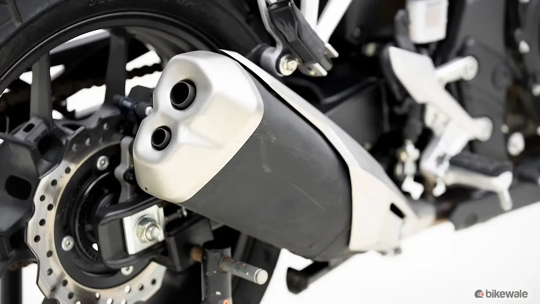 Honda NX500 Silencer/Muffler Image – BikeWale
