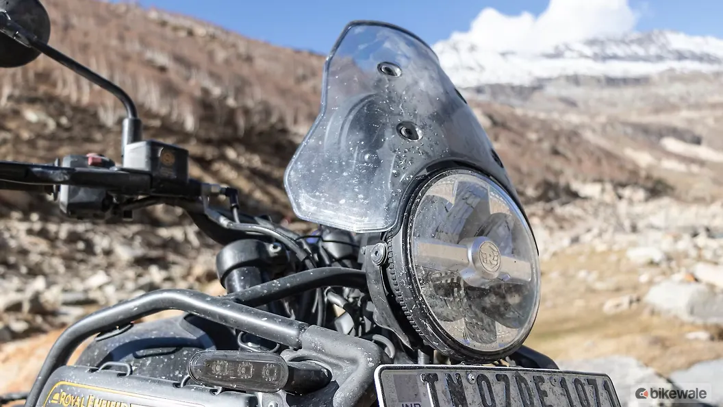 Royal Enfield Himalayan 450 Rear View Mirror Image – BikeWale