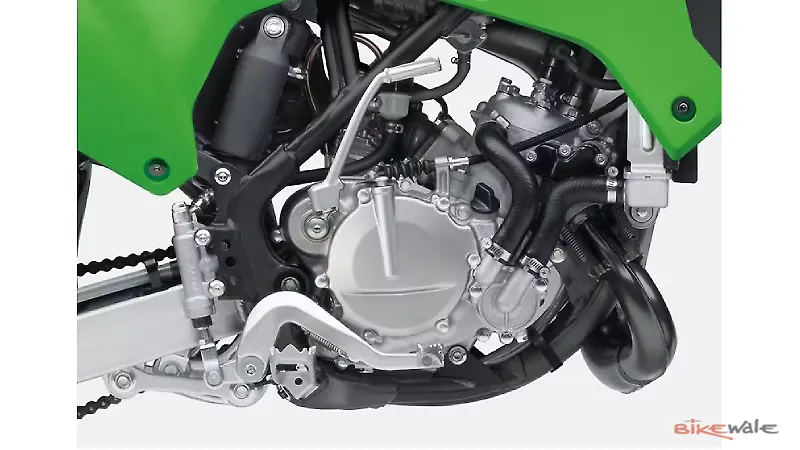 Kawasaki KX 85 Left Side View Image – BikeWale