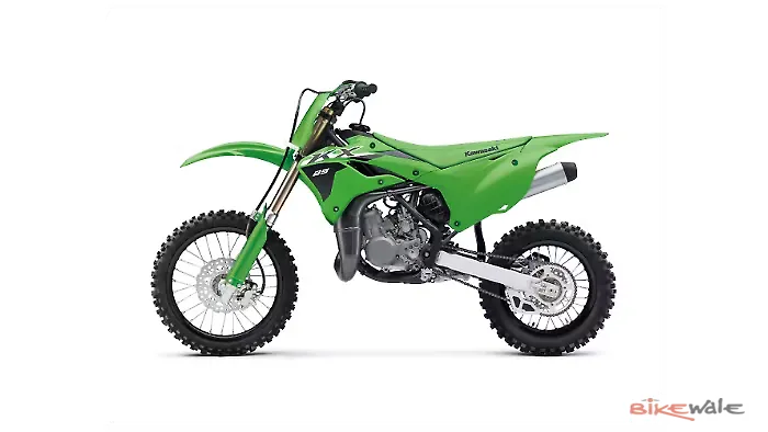 Kawasaki KX 85 Left Side View Image – BikeWale