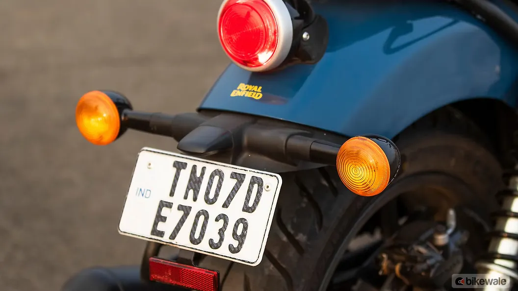 Royal Enfield Shotgun 650 Rear Turn Indicators Image – BikeWale