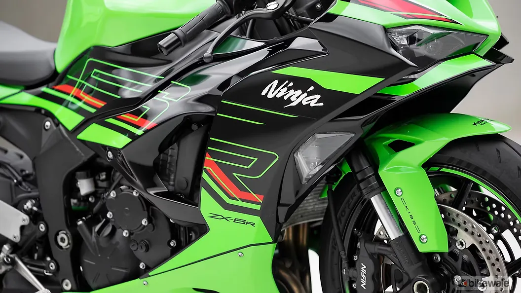 Kawasaki Ninja ZX-6R Engine From Left Image – BikeWale