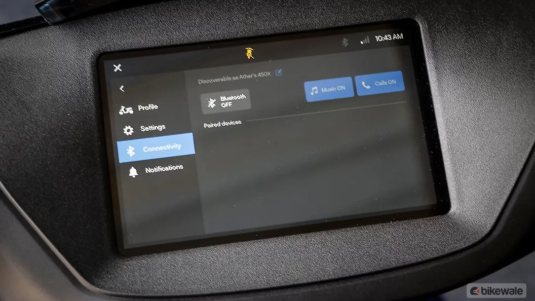 Ather 450 Apex TFT / Instrument Cluster Image – BikeWale