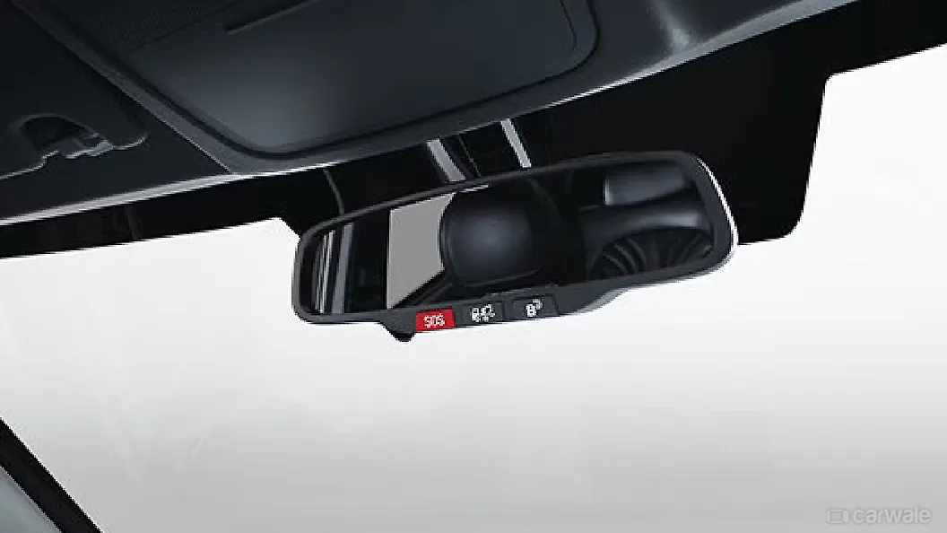 Creta N Line Inner Rear View Mirror Image, Creta N Line Photos in India ...