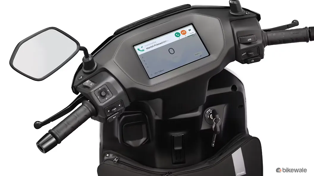 Ather Rizta TFT Touchscreen Instrument Cluster Image – BikeWale