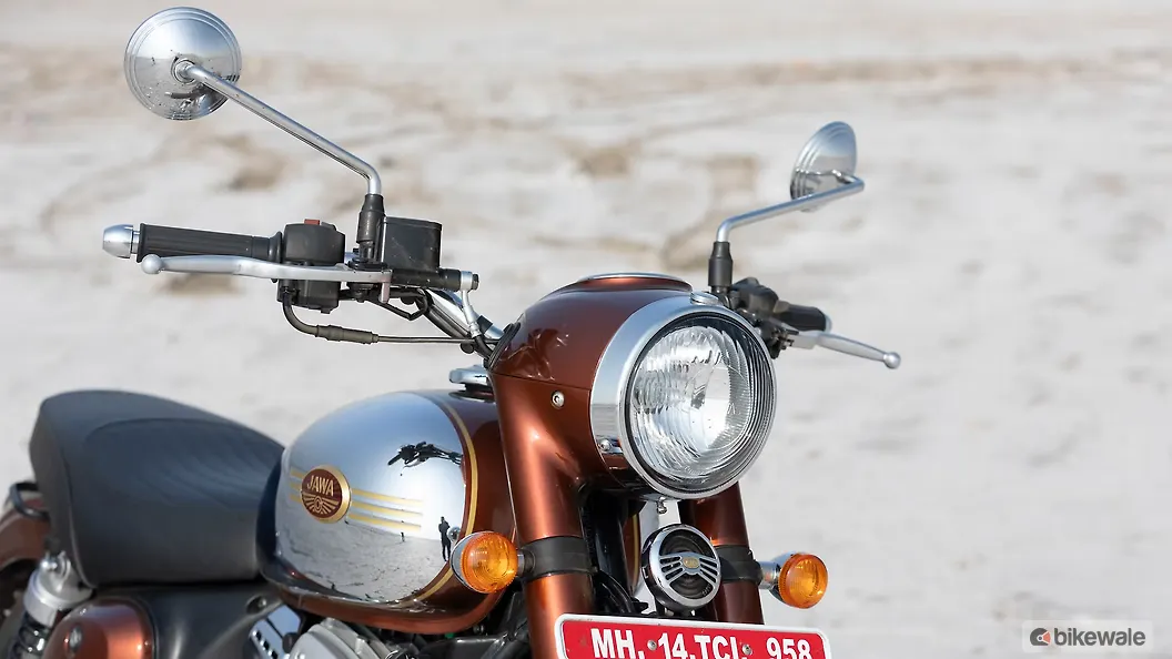 Jawa 350 Handle Bar Image – BikeWale