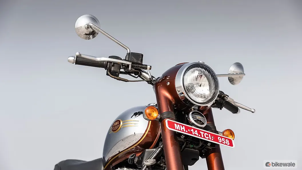 Jawa 350 Handle Bar Image – BikeWale