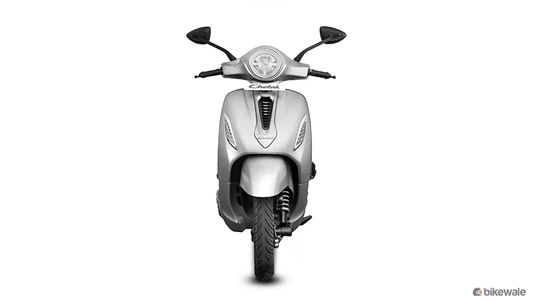 Bajaj Chetak Front View Image – BikeWale