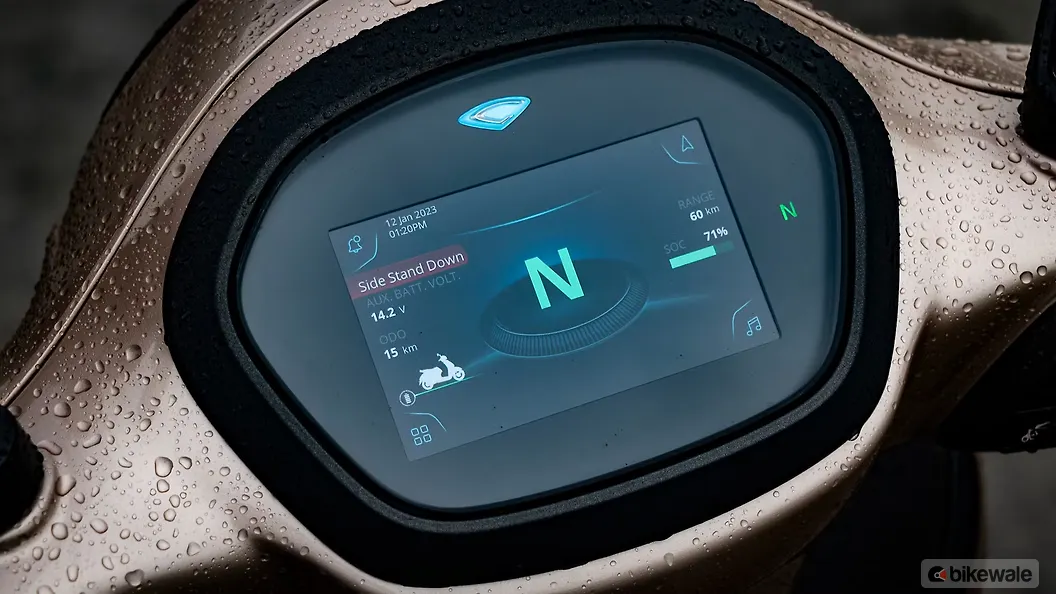 Bajaj Chetak [2020-2024] Instrument Cluster Image – BikeWale