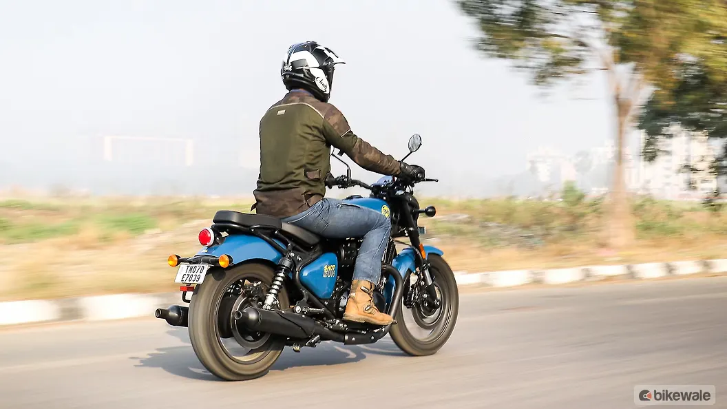 Royal Enfield Shotgun 650 Rear View Image – BikeWale