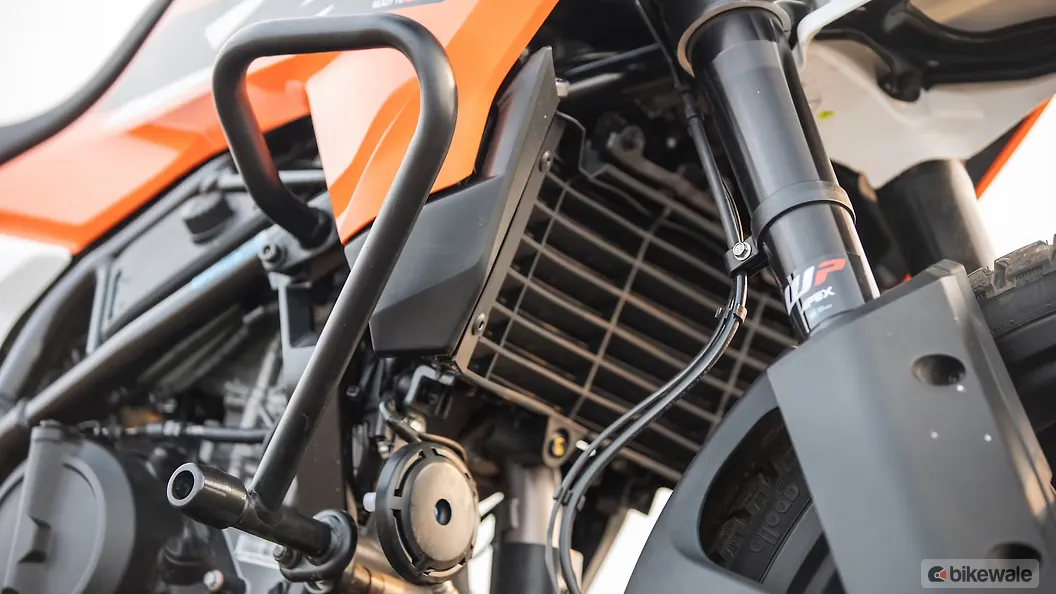KTM 390 Adventure Front Leg Guard Image – BikeWale