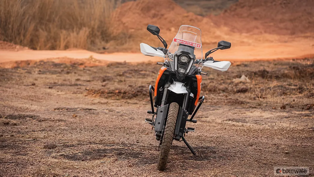 KTM 390 Adventure Front View Image – BikeWale
