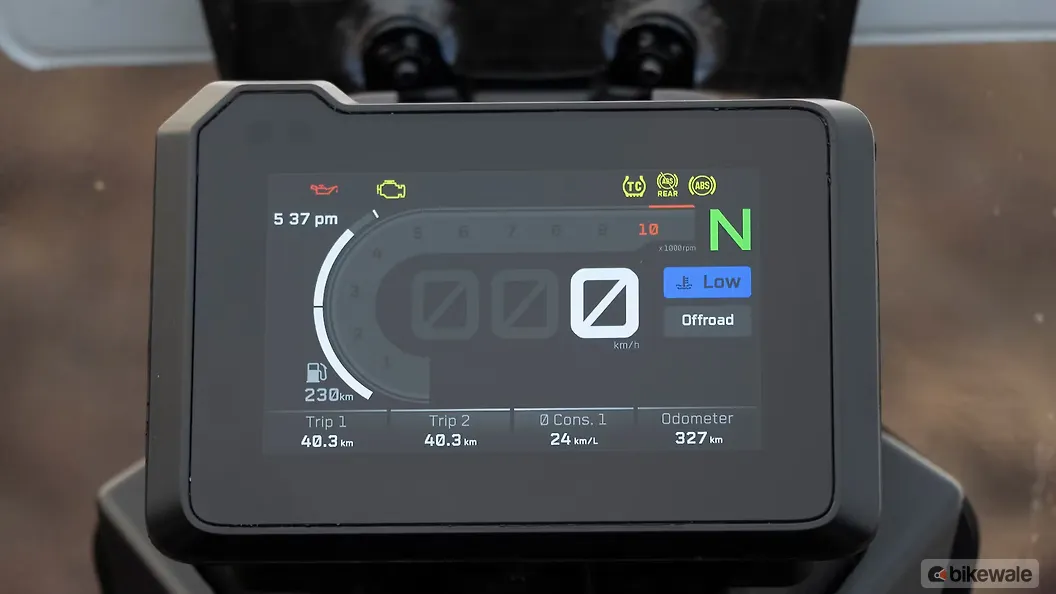 KTM 390 Adventure Turn by Turn Navigation Image – BikeWale