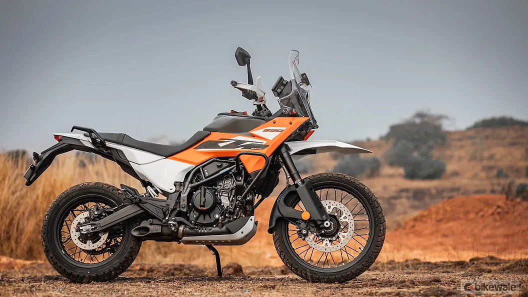 KTM 390 Adventure Right Side View Image – BikeWale