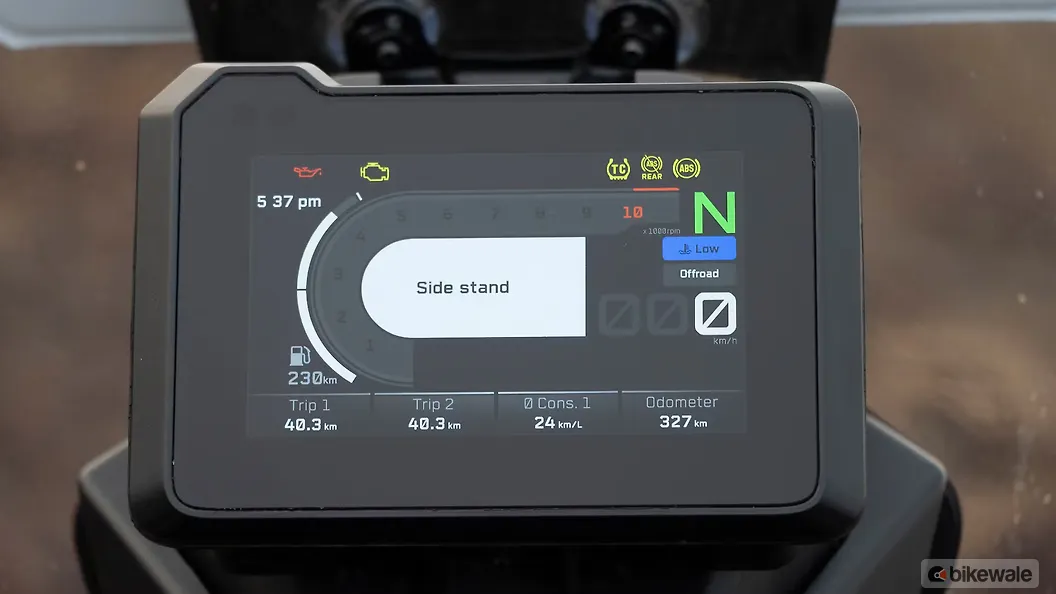 KTM 390 Adventure Trip Meter Image – BikeWale