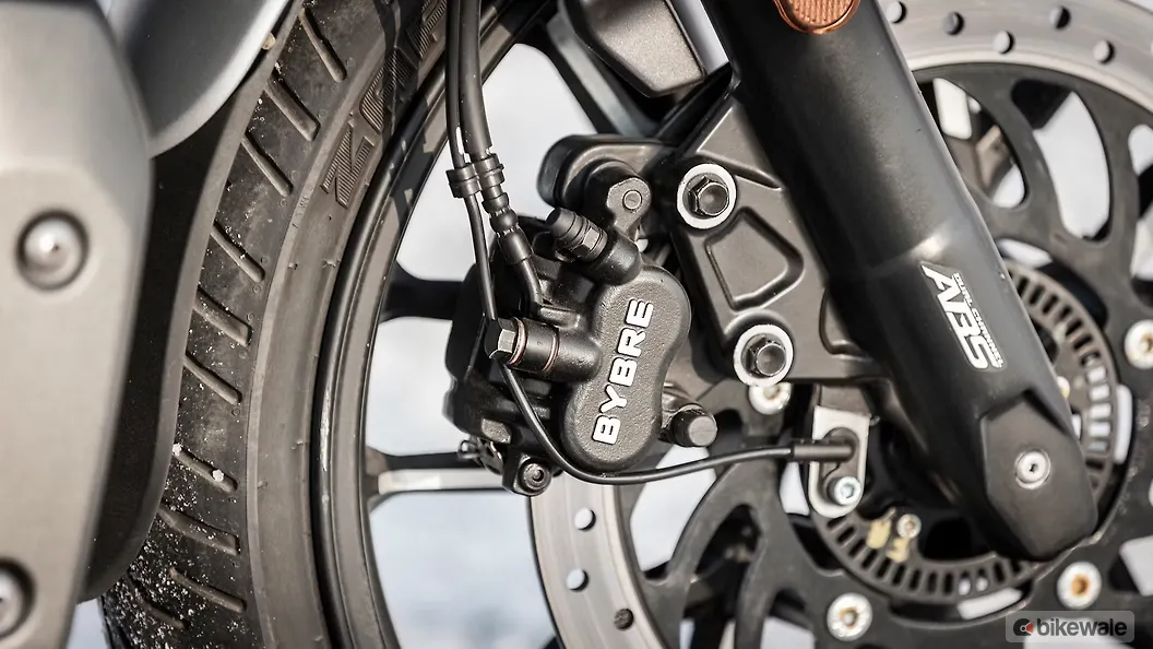 Hero Mavrick 440 Front Brake Image – BikeWale