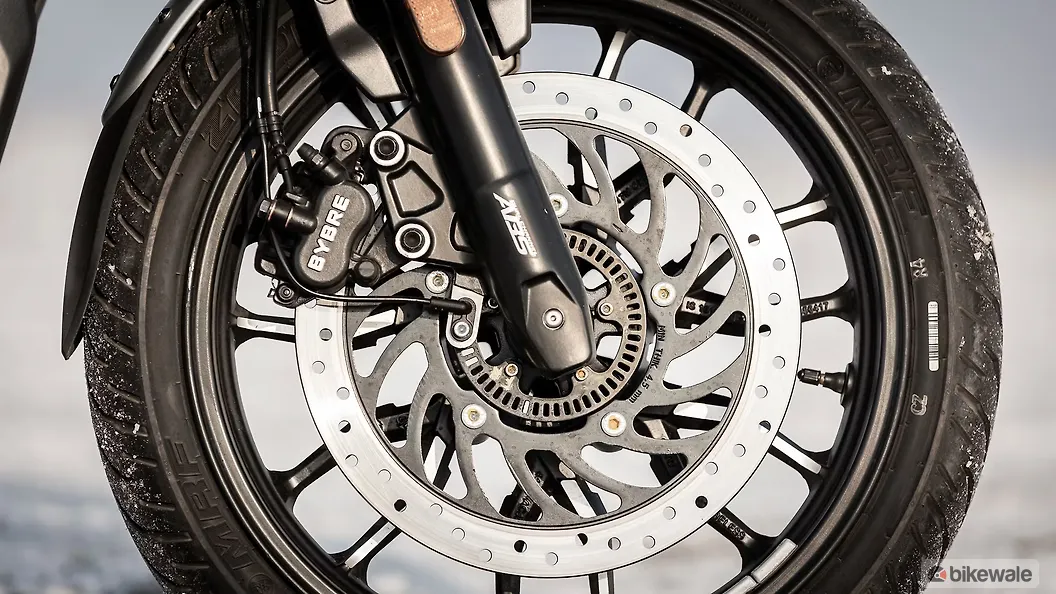 Hero Mavrick 440 Front Brake Image – BikeWale