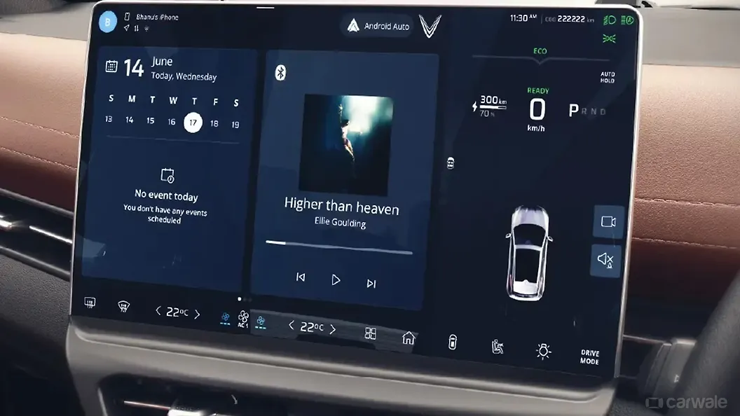 VF 6 Infotainment System Image, VF 6 Photos in India - CarWale