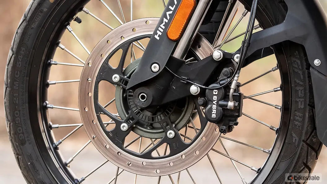 Royal Enfield Himalayan 450 Front Disc Brake Image – BikeWale