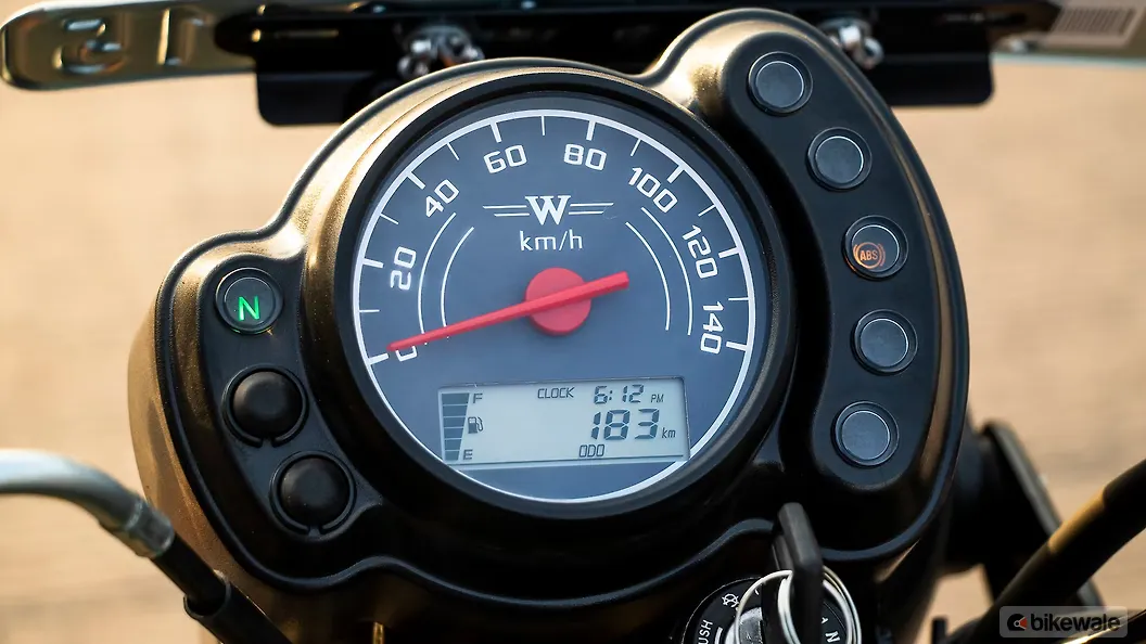 Kawasaki W175 Speedometer Image – BikeWale