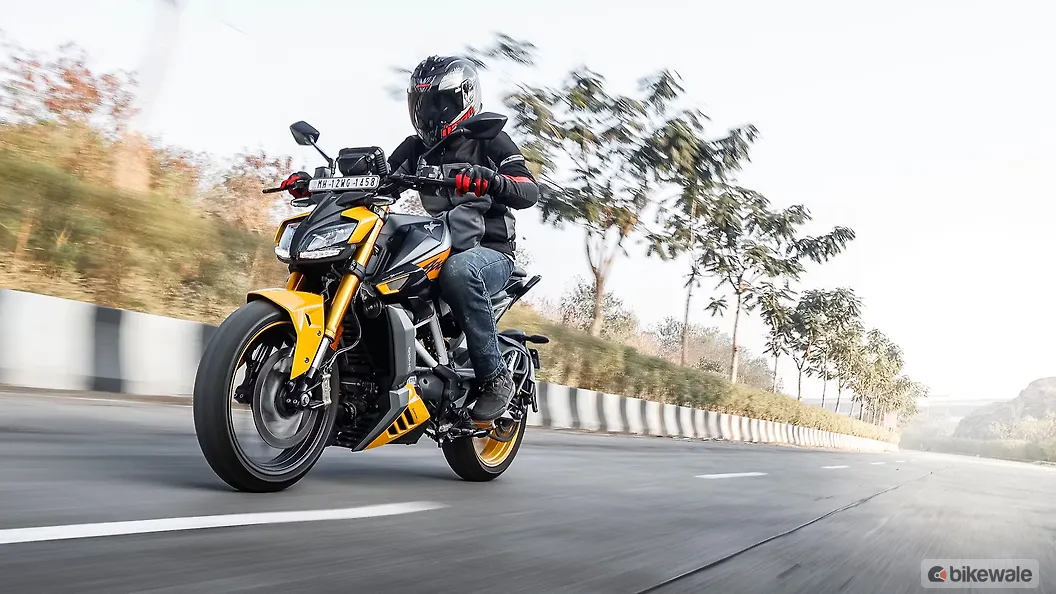 TVS Apache RTR 310 Left Side View Image – BikeWale