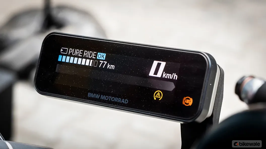 BMW CE 02 TFT Touchscreen Instrument Cluster Image – BikeWale