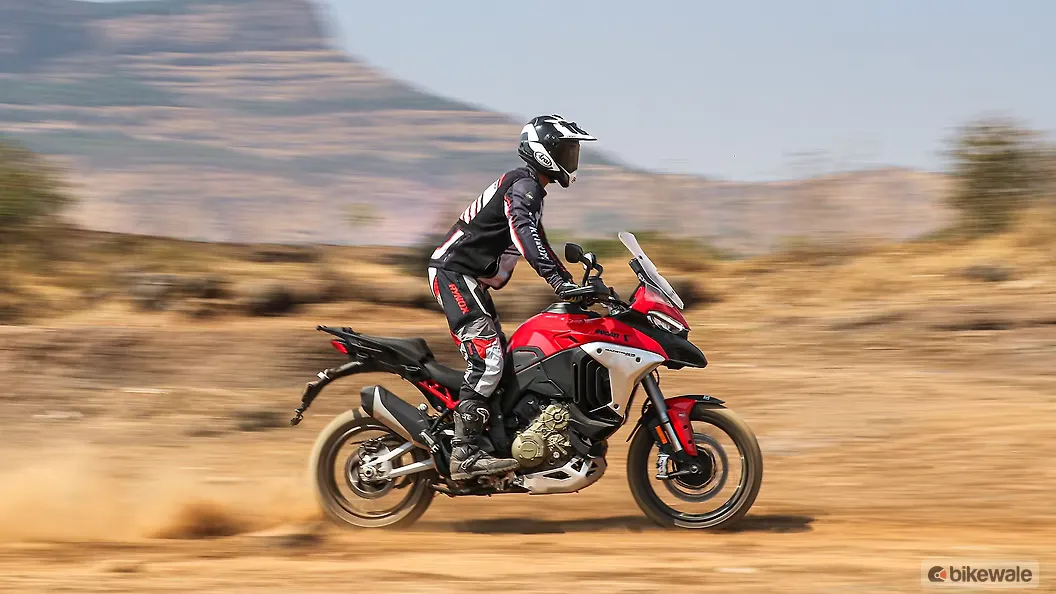 Ducati Multistrada V4 Right Side View Image – BikeWale