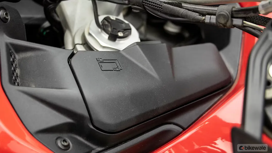 Ducati Multistrada V4 Storage Compartment Image – BikeWale