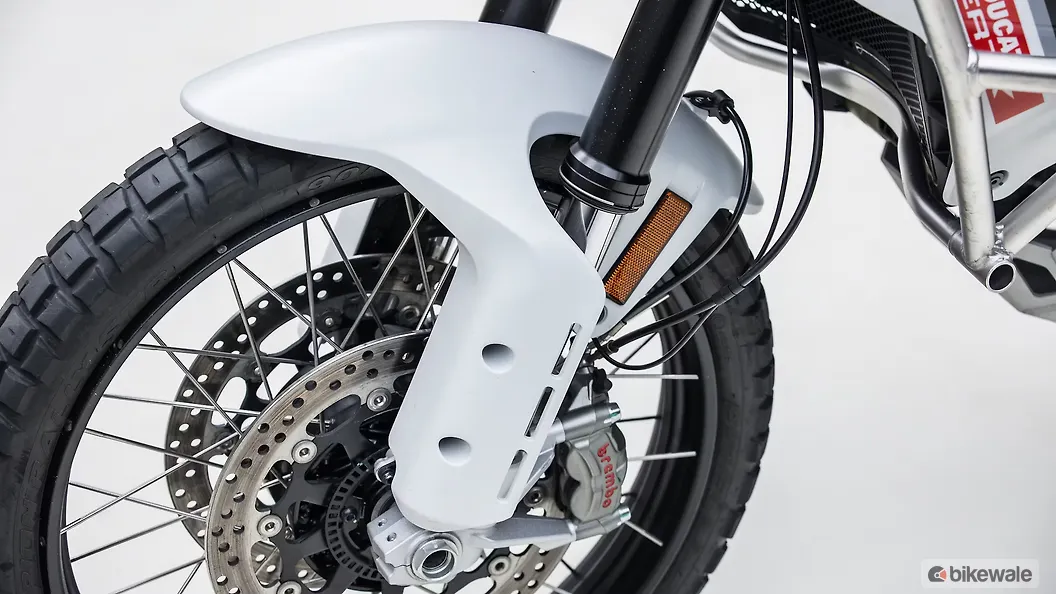 Ducati DesertX Front Tyre Image – BikeWale