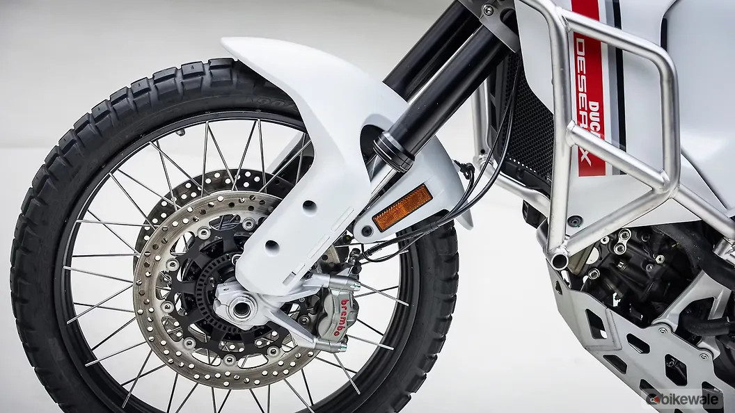 Ducati DesertX Front Tyre Image – BikeWale