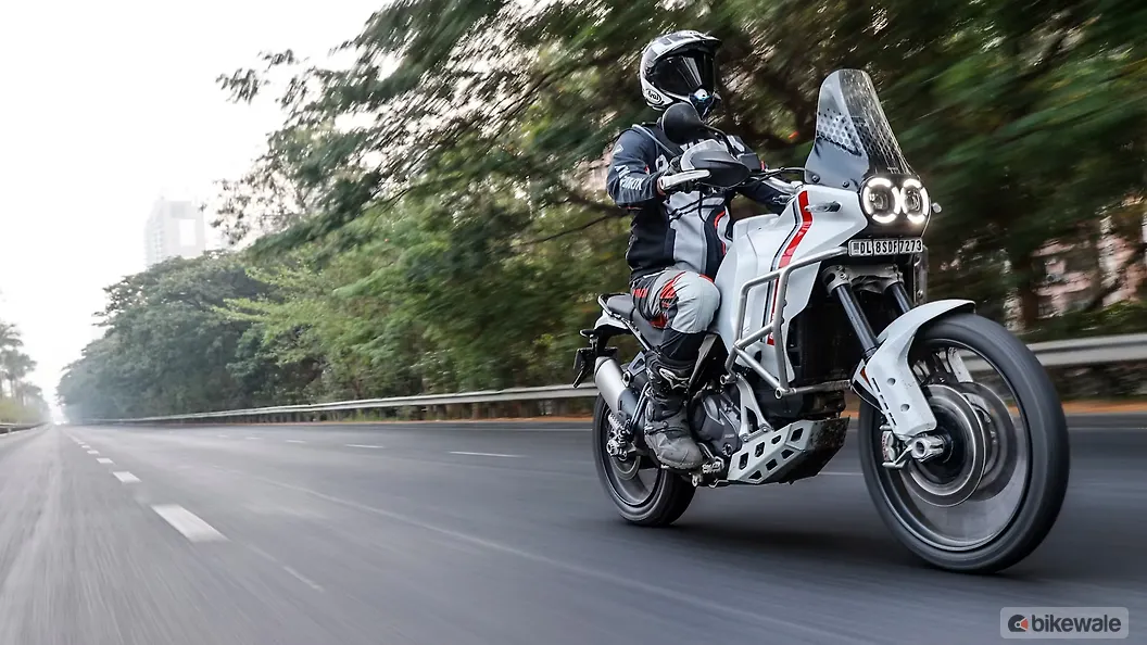 Ducati DesertX Front View Image – BikeWale