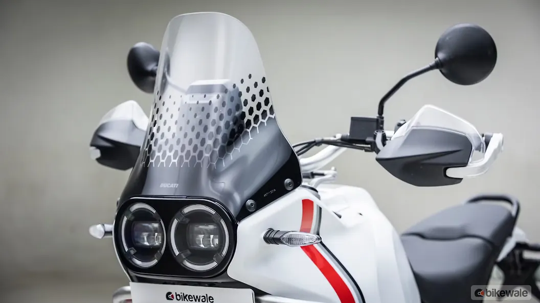 Ducati DesertX Windscreen Image – BikeWale