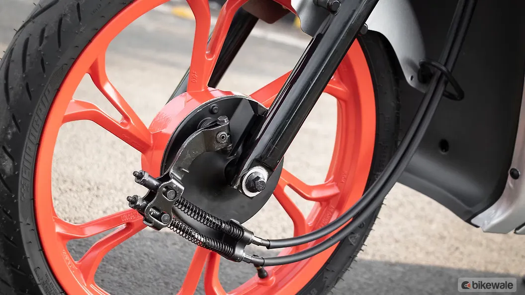 BGauss BG RUV 350 Front Suspension Image – BikeWale