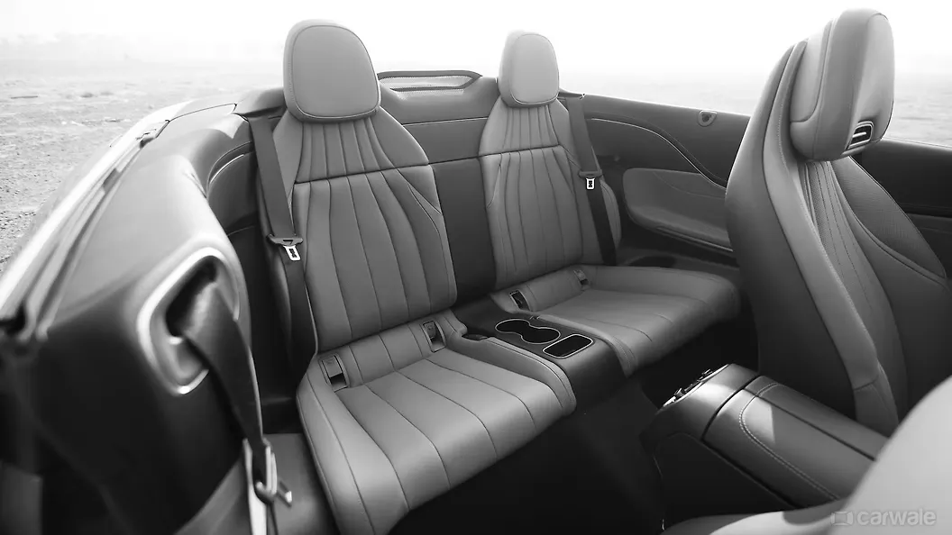 CLE Cabriolet Rear Seats Image, CLE Cabriolet Photos in India - CarWale