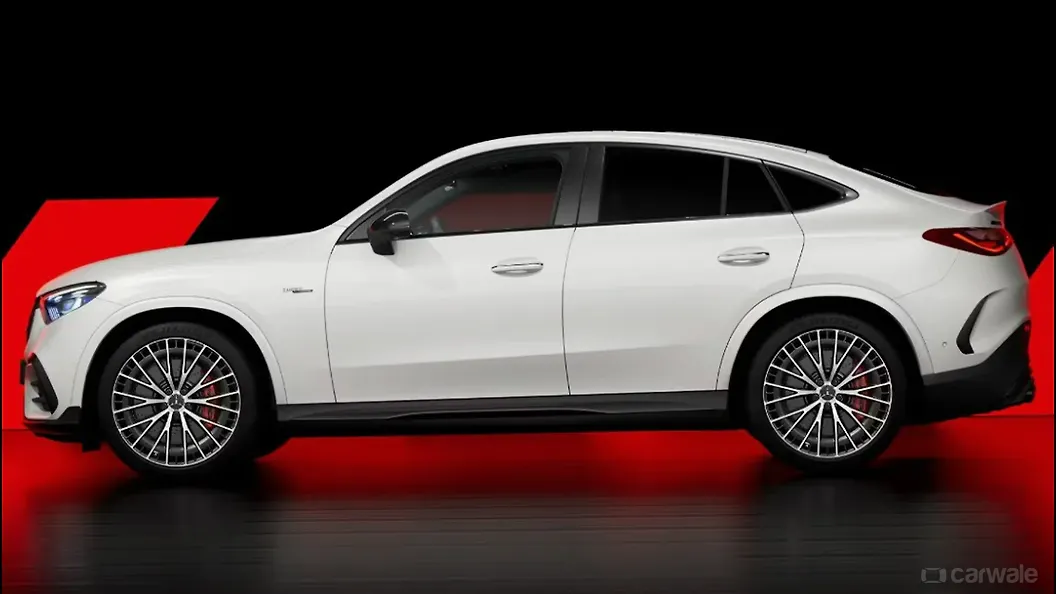 AMG GLC43 Coupe Left Side View Image, AMG GLC43 Coupe Photos in India ...