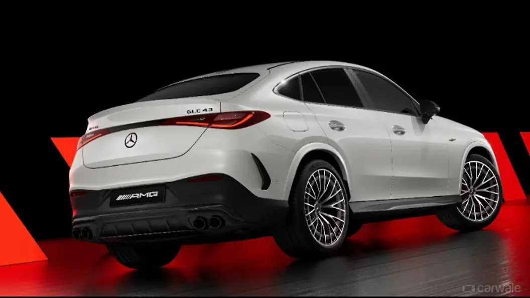AMG GLC43 Coupe Rear View Image, AMG GLC43 Coupe Photos in India - CarWale