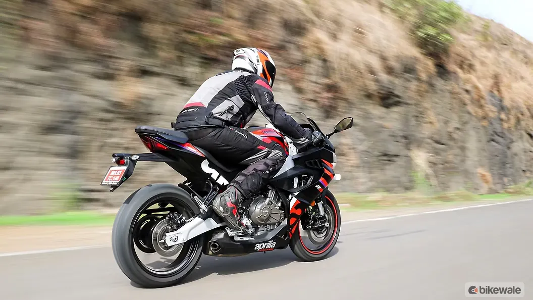 Aprilia RS 457 Right Rear Three Quarter Image – BikeWale